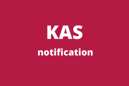 KAS Notification 2019 - Kerala Administrative Service - 186-188/2019